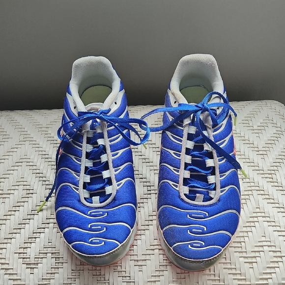 Nike | Shoes | Nike Air Blue And White Sneakers | Poshmark